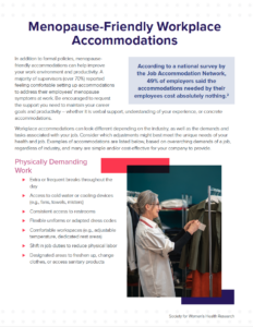 Menopause Workplace Resource Guide for Women - Society for Women's ...